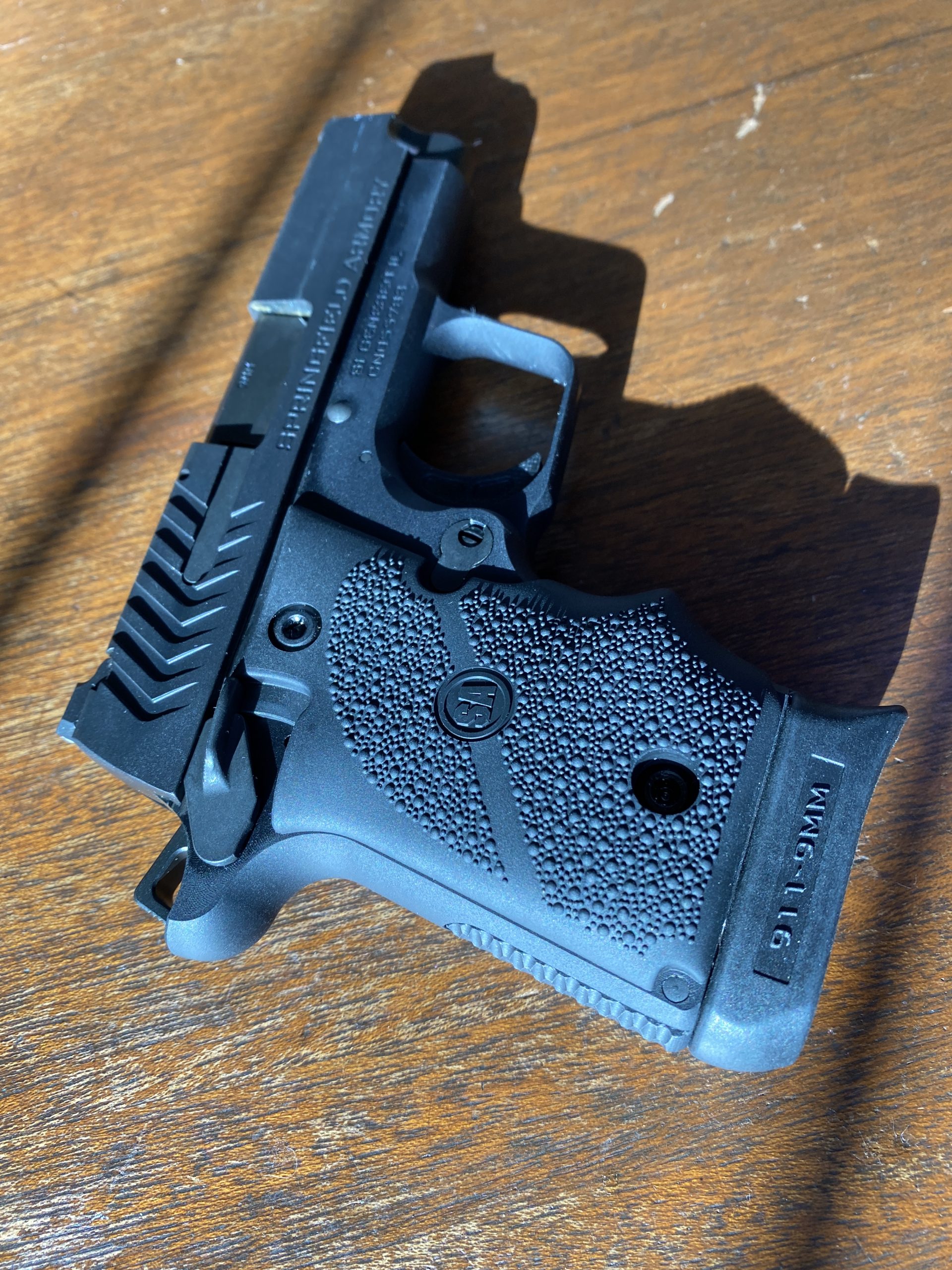 The Tiny but Powerful Springfield 911 with Rubber Grips – CrossBreed Blog